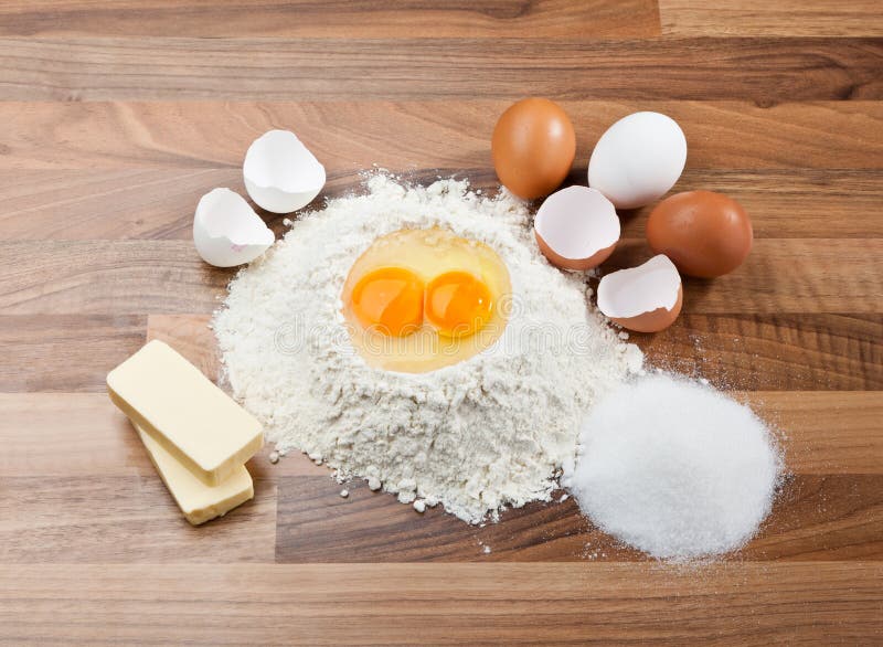 Baking ingredients stock photo. Image of bread, maker - 68483276