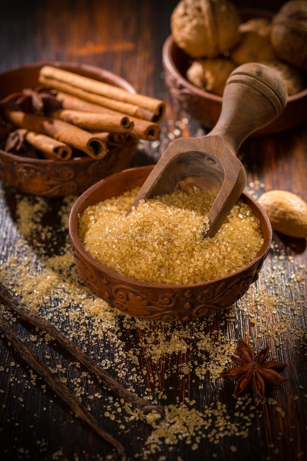 Baking Ingredients and Spices Stock Photo - Image of baking, making ...