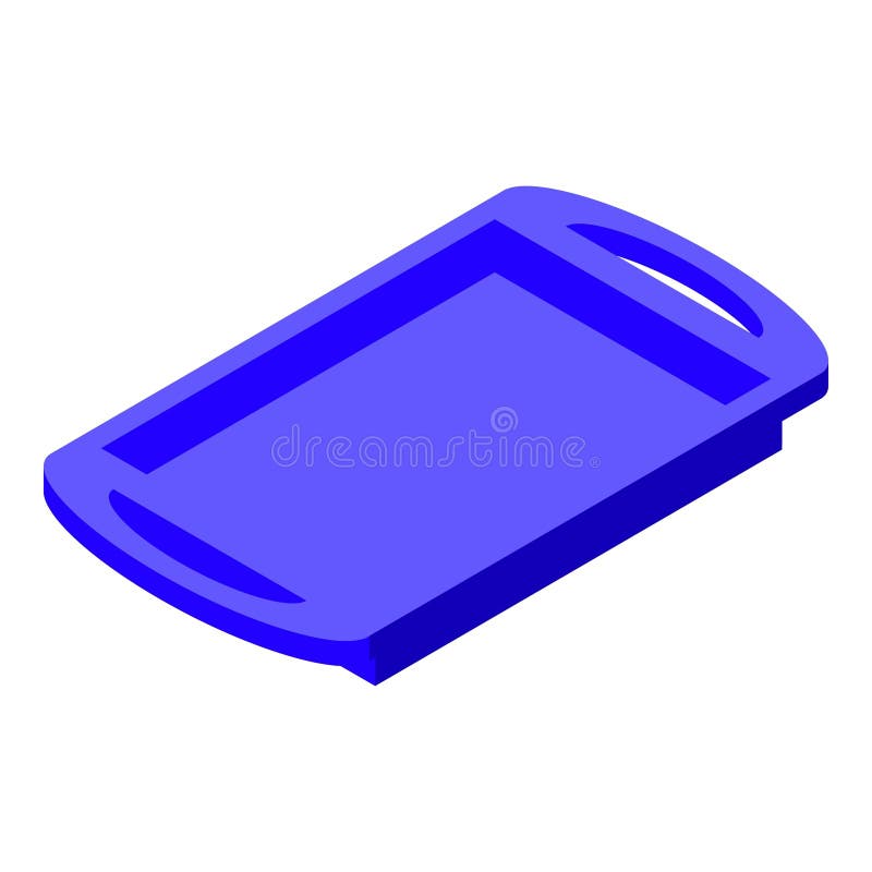 Baking Pan Icon Isometric Vector. Metal Dish Stock Illustration ...