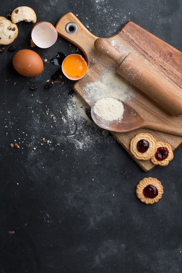 Ingredients for baking stock photo. Image of ingredient - 18814392
