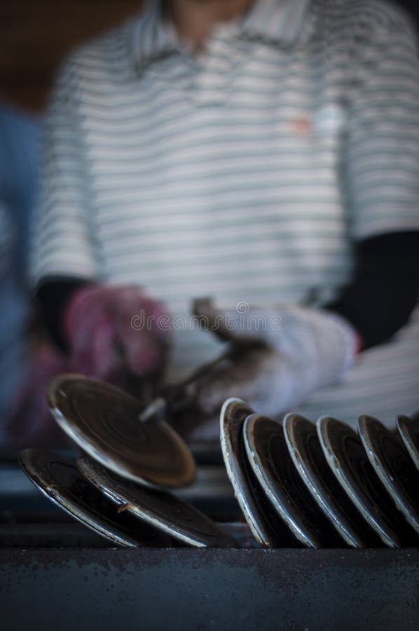 Baking Plate stock photo. Image of steel, closeup, bakery - 92497844