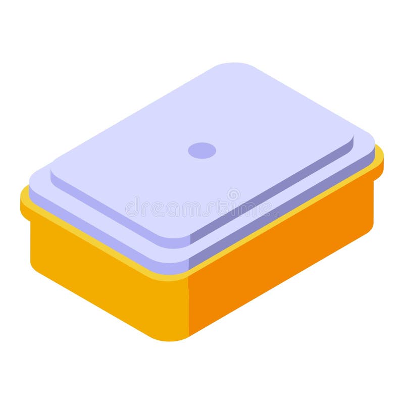 Baking Pot Icon Isometric Vector. Dish Pan Stock Vector - Illustration ...