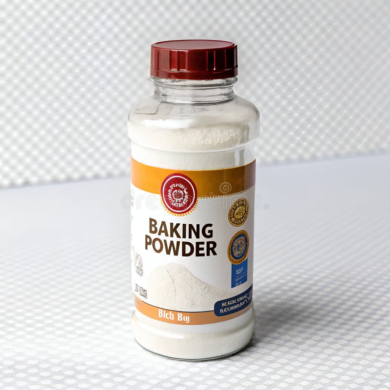 "Baking Powder Isolated on a Transparent Background Stock Illustration ...