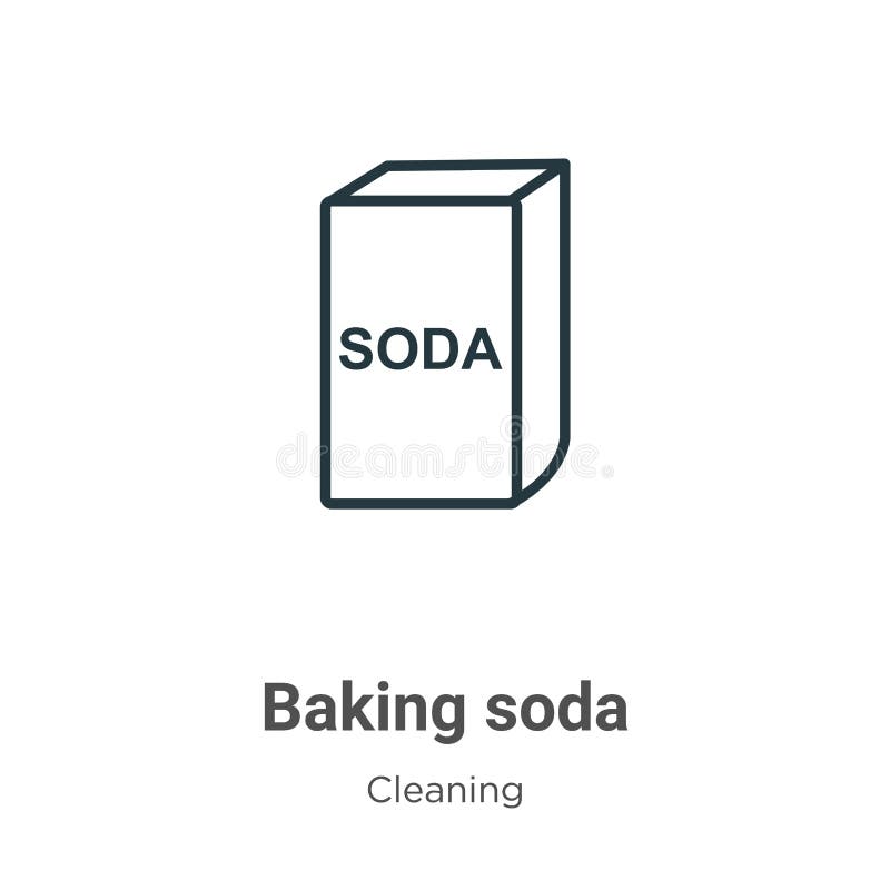 Baking Soda Icon in Filled, Thin Line, Outline and Stroke Style. Vector ...