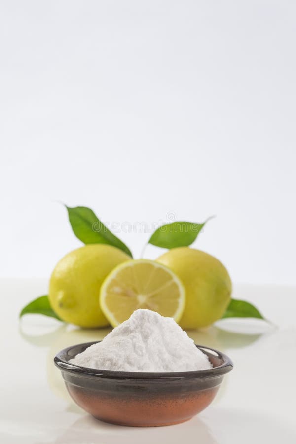 Baking Soda Sodium Bicarbonate Medicinal and Household Uses Stock Photo ...