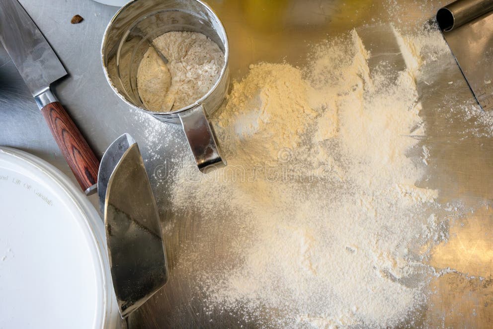During Baking, Spilt Flour Can Create a Mess on Your Baking Accessories ...