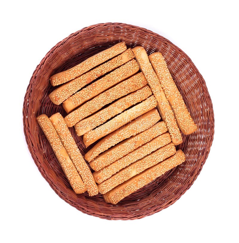 Baking sticks in basket stock photo. Image of diet, group - 76236116