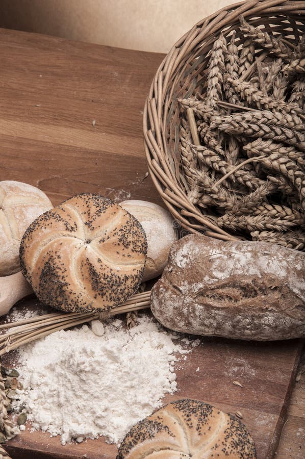 Baking Theme with Ambient Light Stock Image - Image of diet, brown ...