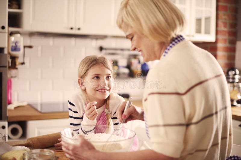 Baking time stock image. Image of family, beater, dough - 85891445