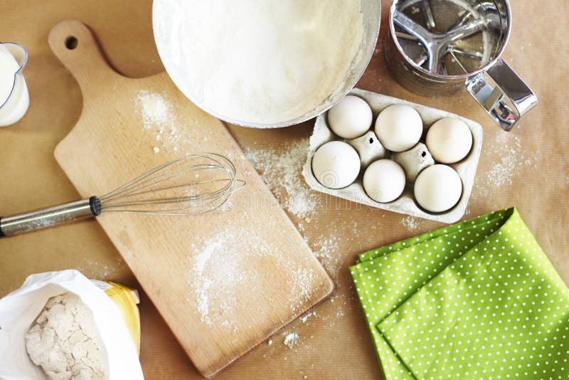 Baking time stock photo. Image of girl, legged, baking - 85891582