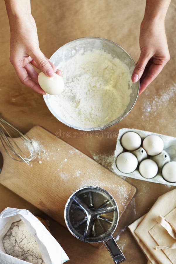 Baking time stock photo. Image of flour, product, bowl - 89640920