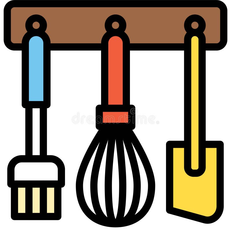 Baking Tools Stock Illustrations – 1,486 Baking Tools Stock ...