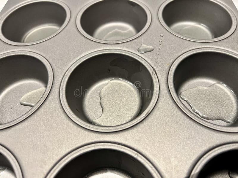 Baking Tray with Oil stock image. Image of individual - 300170105