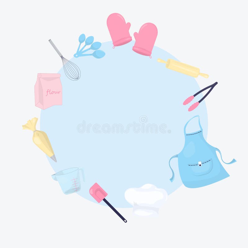 Baking Utensils Logo Hand Drawn Stock Illustrations – 148 Baking ...