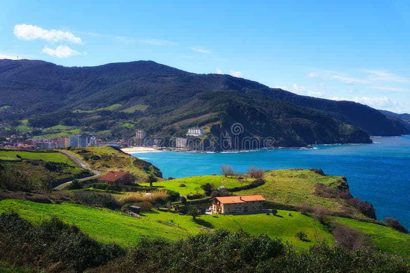 Bakio Village Beach Basque Country Stock Photos - Free & Royalty-Free ...