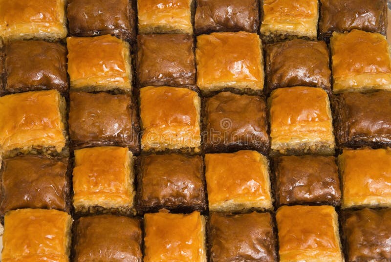 The baklava stock photo. Image of dough, arabia, gold - 11306808