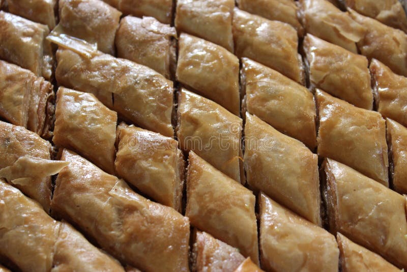 Baklava En El Mercado Israelí Foto de archivo - Imagen de balcanes ...