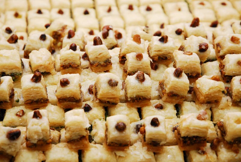 Baklava sweets stock photo. Image of eastern, arabia - 16658710