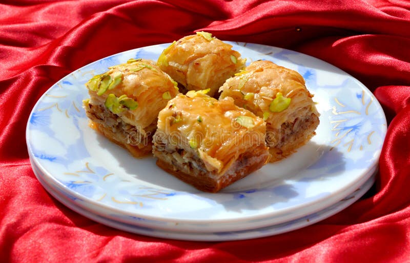 Baklawa-2 stock photo. Image of halal, baqlawa, filled - 34175512