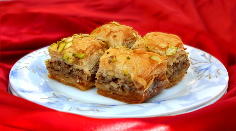 Baklawa-2 stock photo. Image of halal, baqlawa, filled - 34175512