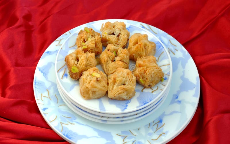 Baklava / Baqlawa / Baklawa Dessert Stock Photo - Image of nuts, turkey ...