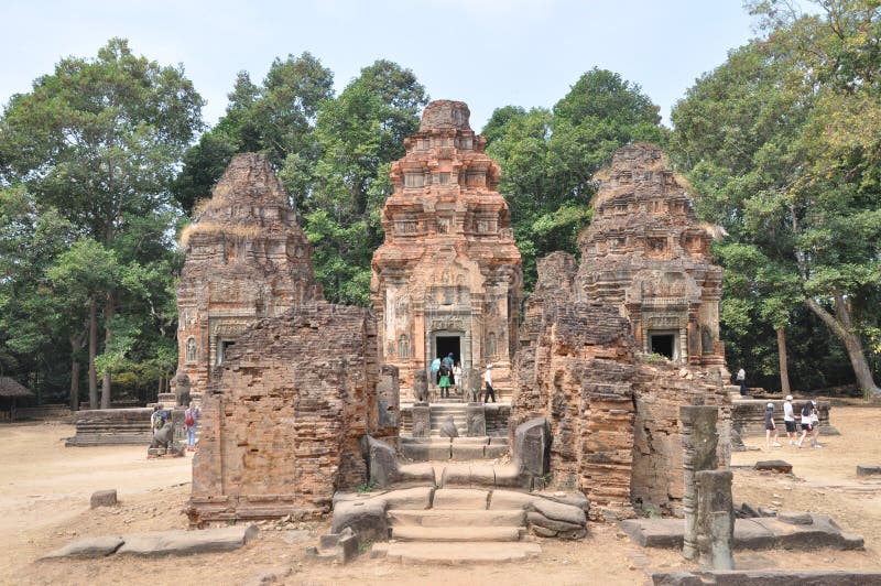 Bakong stock photo. Image of architecture, religion, angkor - 19402084