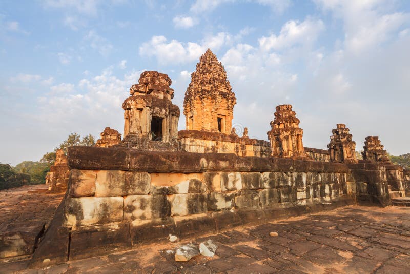 Bakong temple stock photo. Image of cambodia, ancient - 36092712