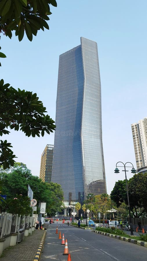 Bakrie Tower in Jakarta, Indonesia Stock Image - Image of buliding ...
