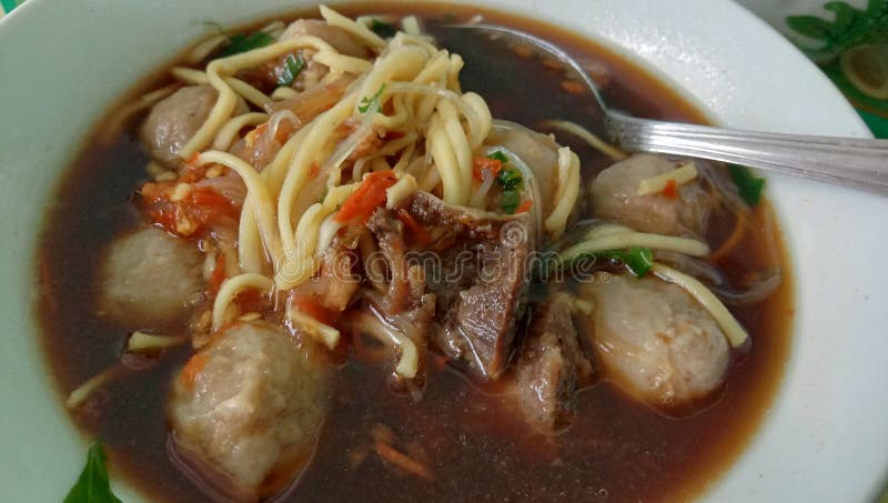 Bakso Baso 1 stock photo. Image of dish, meat, fish - 238841694