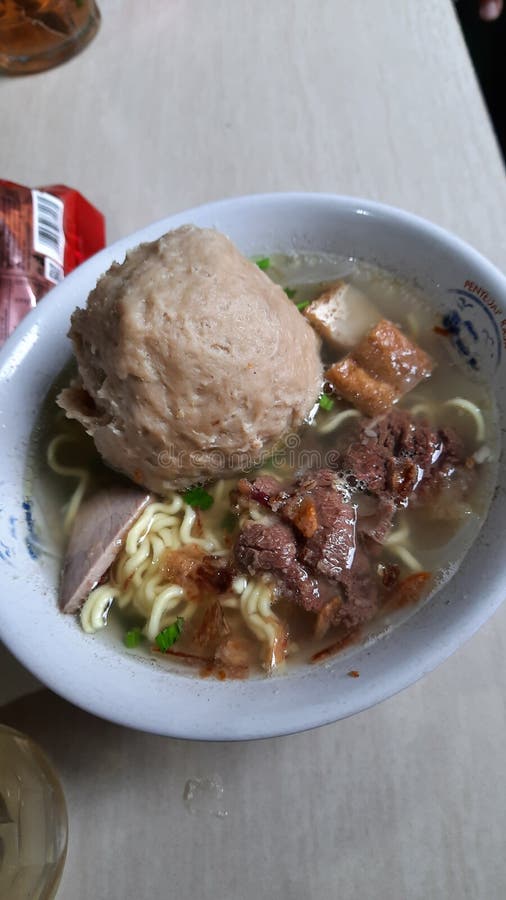 Bakso is Meatball in Indonesia Editorial Stock Image - Image of cuisine ...