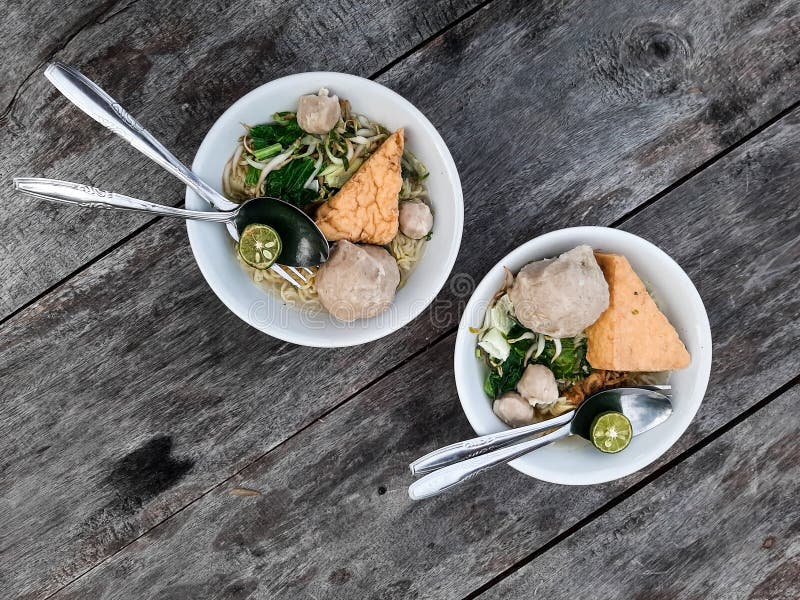 Bakso or Meatball from Indonesia Stock Photo - Image of pattern ...