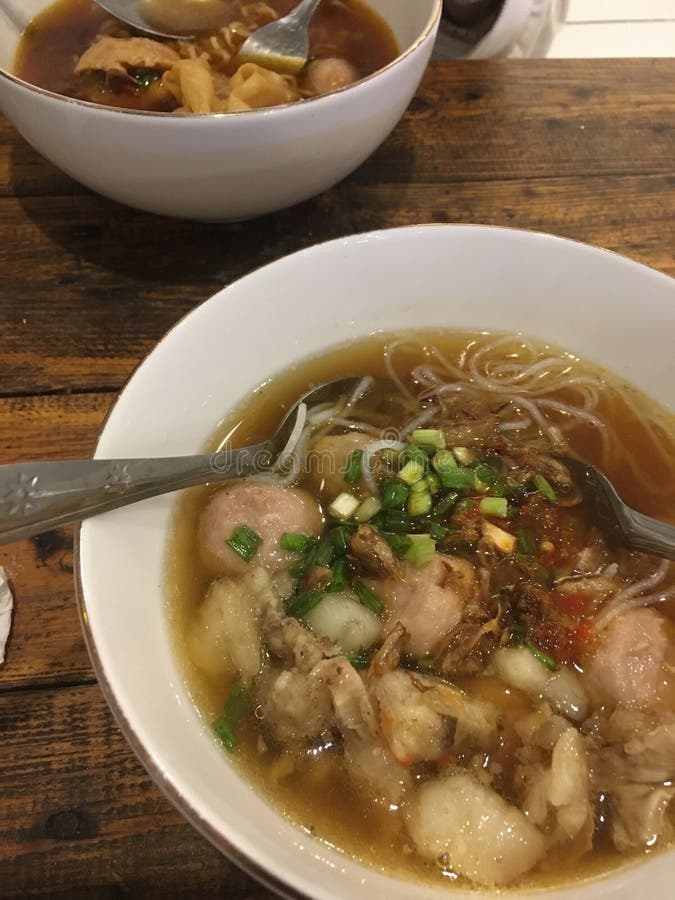 Bakso Traditional Dish from Indonesia Stock Image - Image of ...