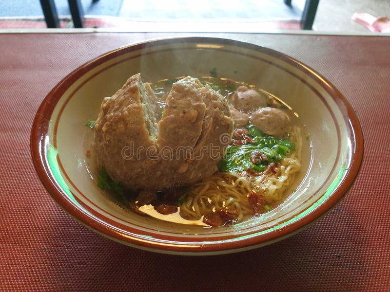 Bakso, Traditional Food in Indonesia Stock Image - Image of bakso ...