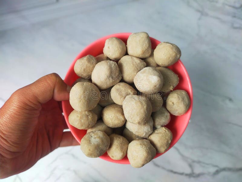 Bakso is a Typical Indonesian Food Made from Beef. Stock Photo - Image ...