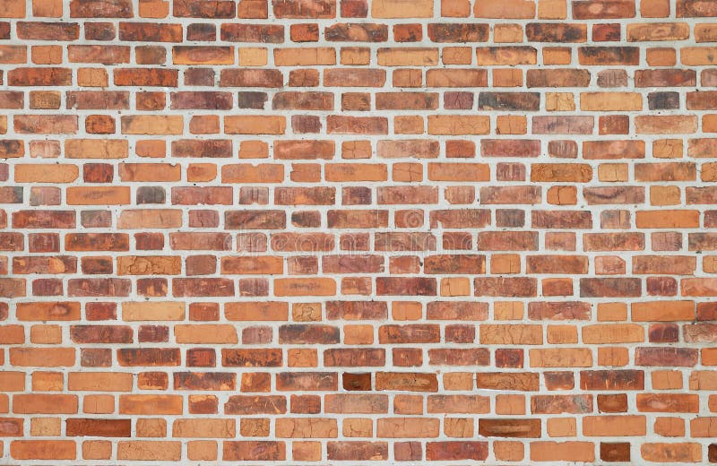 Bakstenen muur stock foto. Image of concreet, stedelijk - 18718004