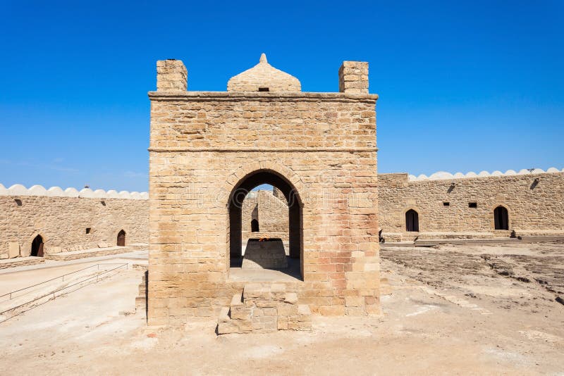 Ateshgah Fire Temple Absheron Peninsula Baku Azerbaijan Imagen de ...