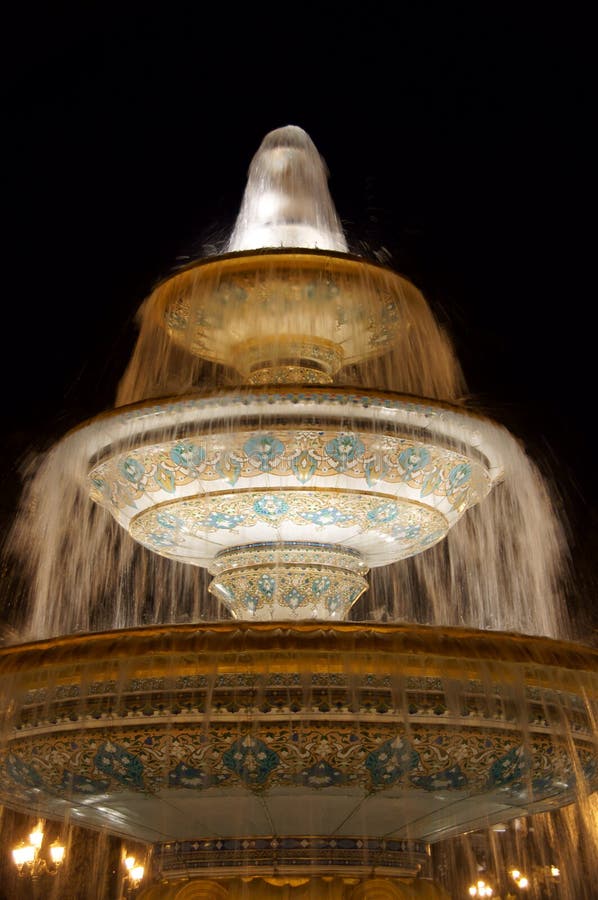 Baku fountain square stock image. Image of ornaments - 23770169