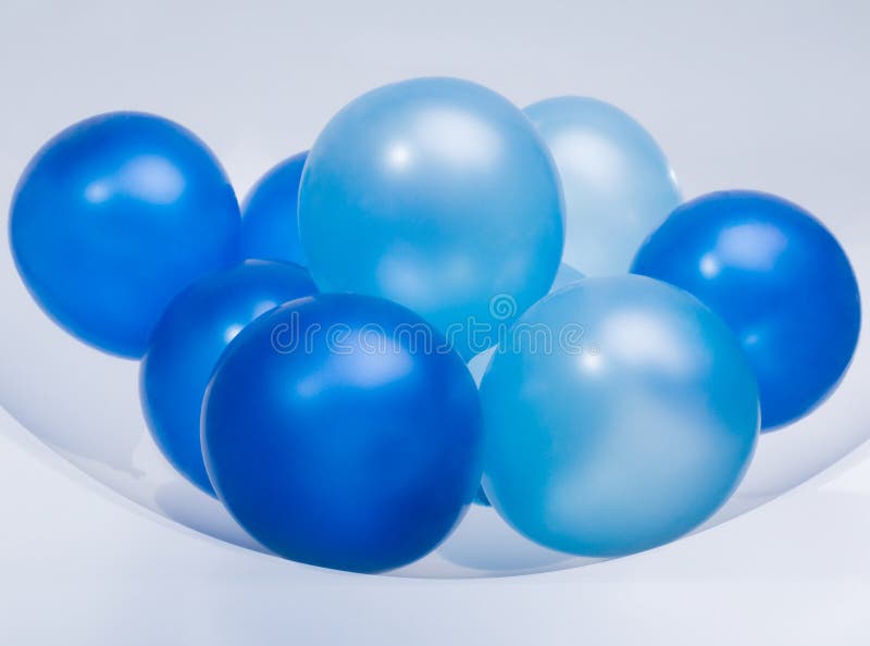 Objetos abstratos azuis foto de stock. Imagem de diversos - 3579730