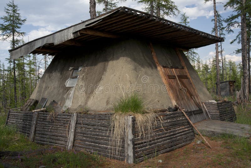 Balagan. stock photo. Image of taiga, yakutia, tradition - 60842314