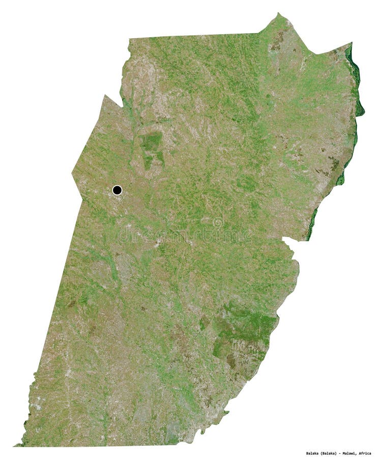 Balaka, District of Malawi,. Previews. Satellite Stock Illustration ...