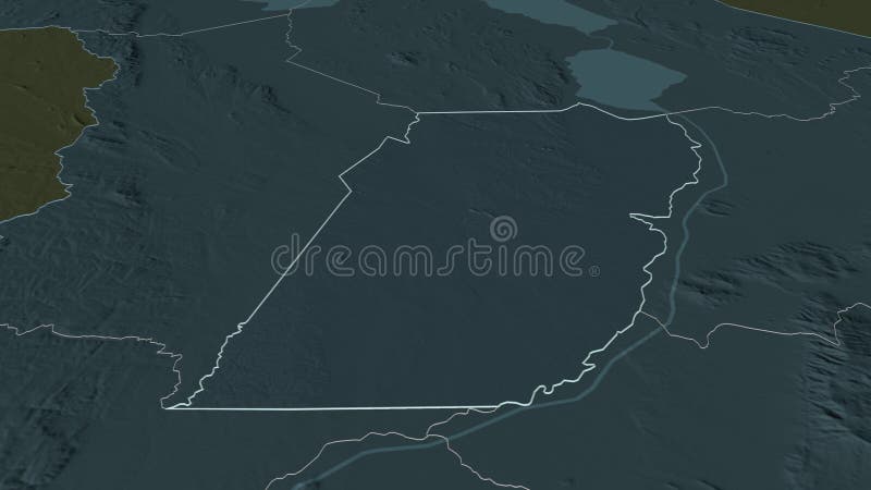 Balaka, Malawi - Outlined. Administrative Stock Illustration ...