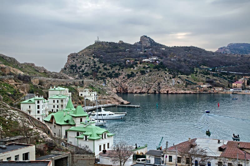 Balaklava bay (Crimea) stock photo. Image of quiet, outdoor - 43765910