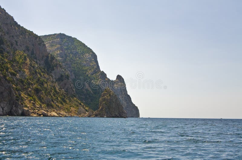 Balaklava, Crimea stock image. Image of coast, black - 17716349