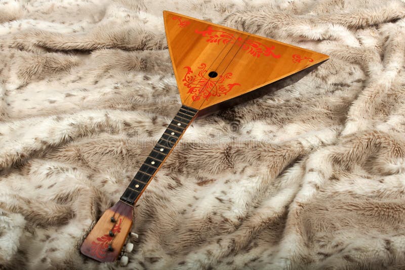 Balalaika russe image stock. Image du ukrainien, musical - 20238083