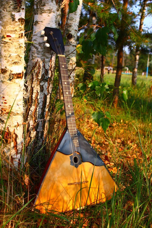 Balalaika stock image. Image of wood, russian, sound - 14213779