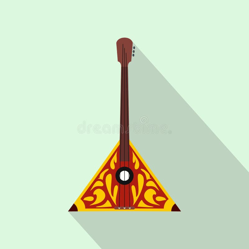 Balalaika icon cartoon stock vector. Illustration of culture - 88454018