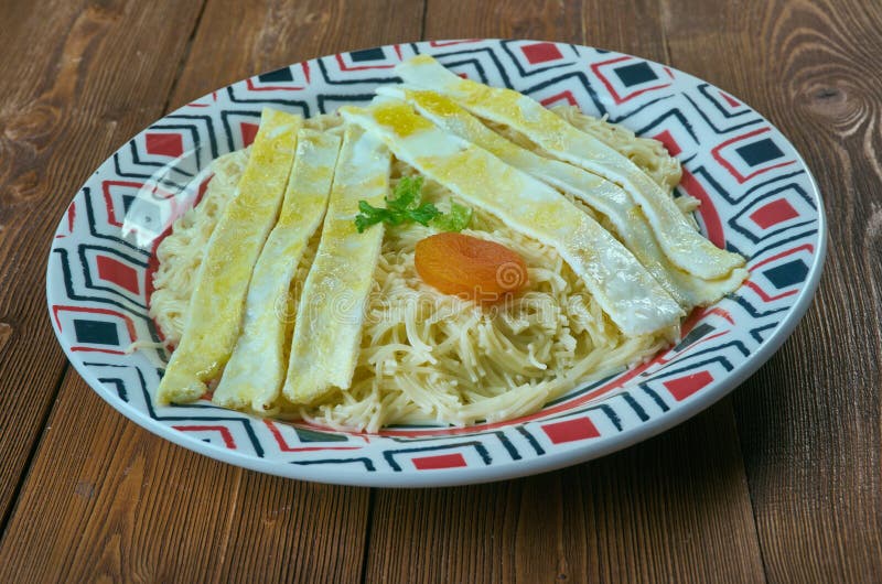 Balaleet foto de stock. Imagem de salgado, qatari, omelete - 87374788