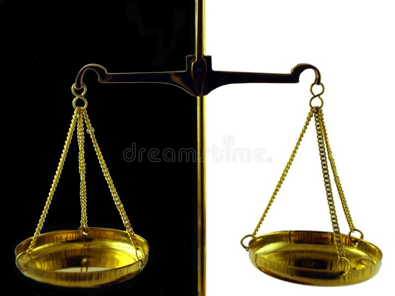 Balance scale stock photo. Image of brown, lawyer, concept - 100743074