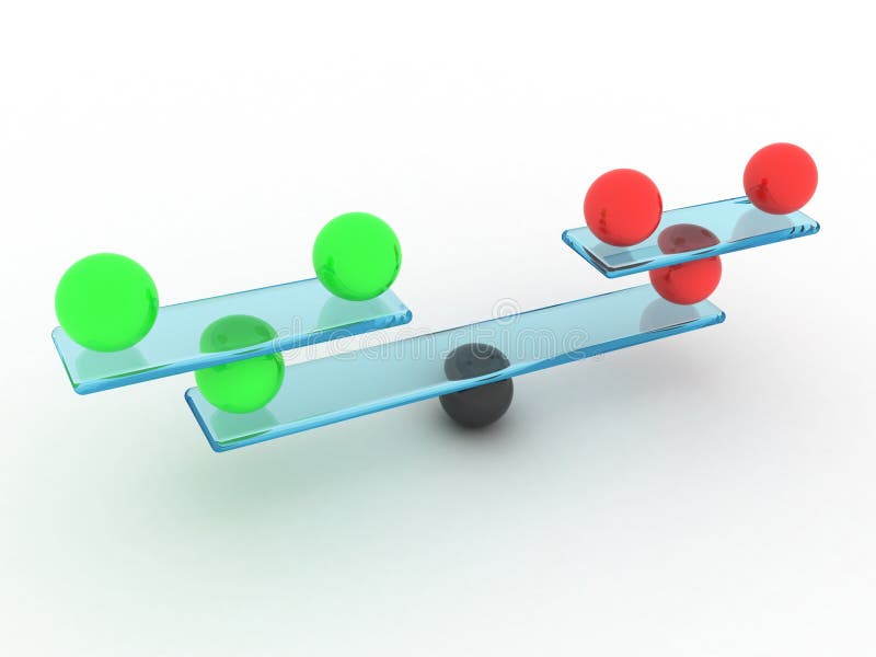 Balance stock illustration. Illustration of miracle, group - 3537516