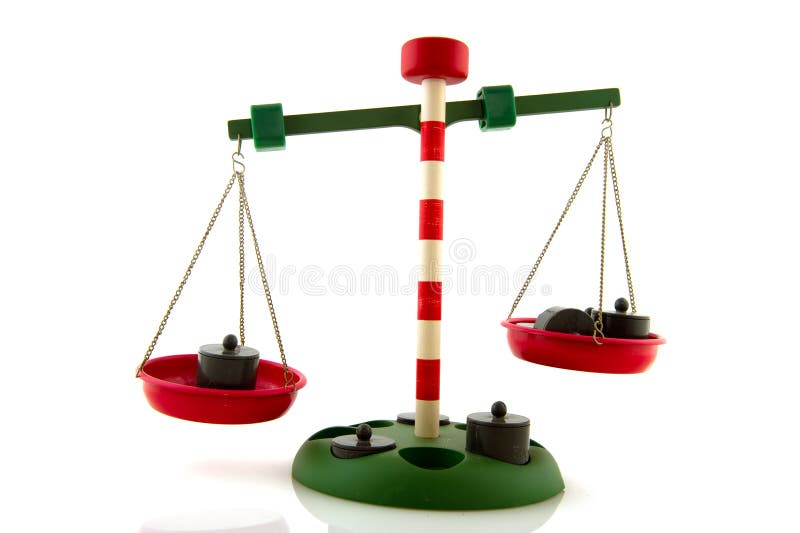 Balance stock photo. Image of pounds, unequal, weigh - 16785102